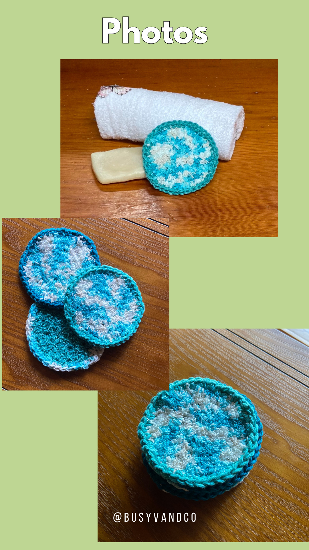 Dish Scrubbie Crochet Pattern – Homesteading Honey